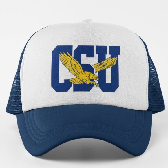 Accessories | New Coppin State Eagles Csu Foam Trucker Snapback Hat ...